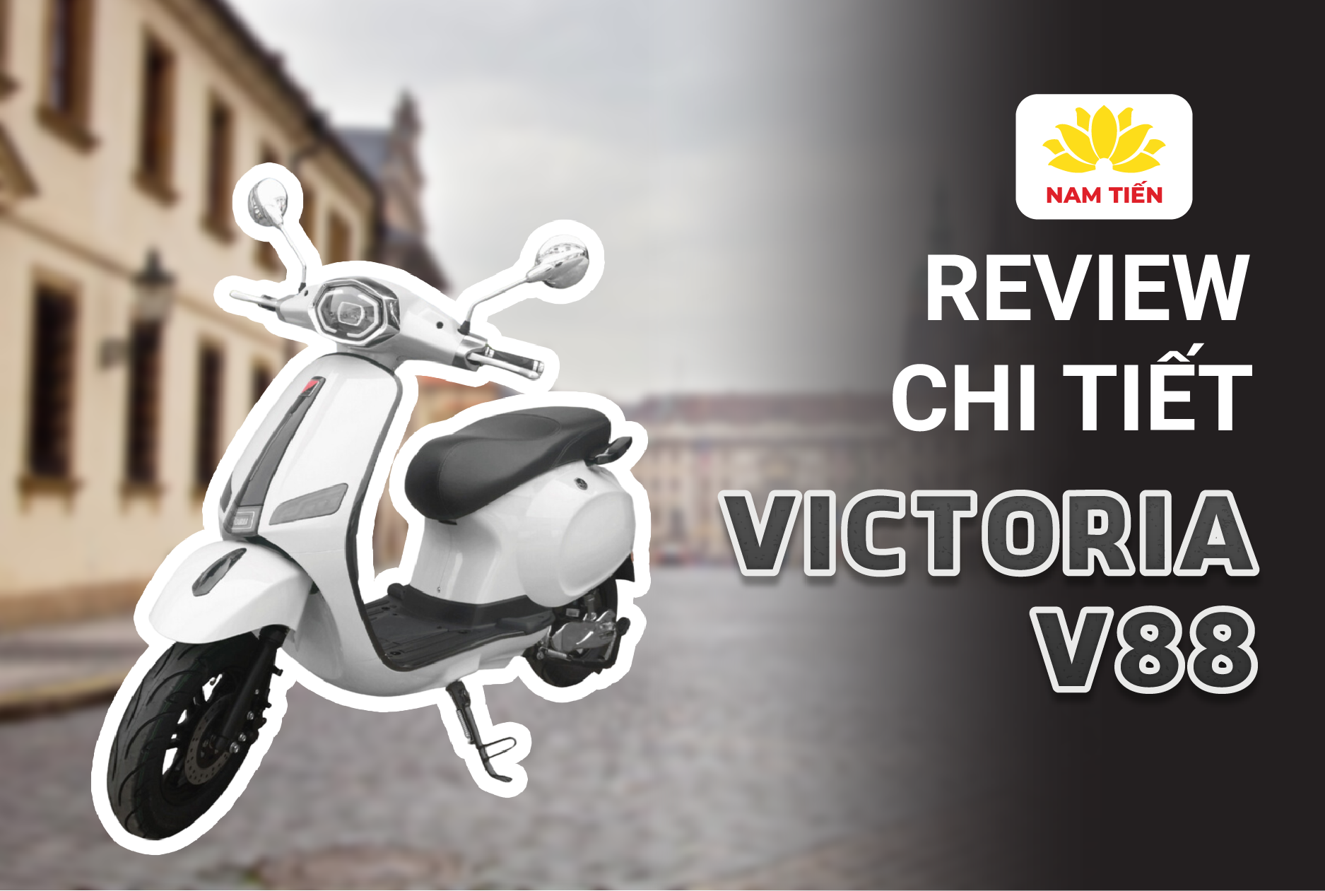 Review chi tiết xe máy điện Victoria V88